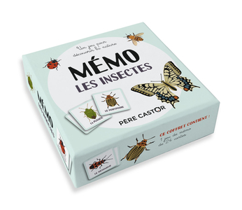 Jeu de Mémo - Les insectes de mon jardin de Adeline Ruel - Editions ...